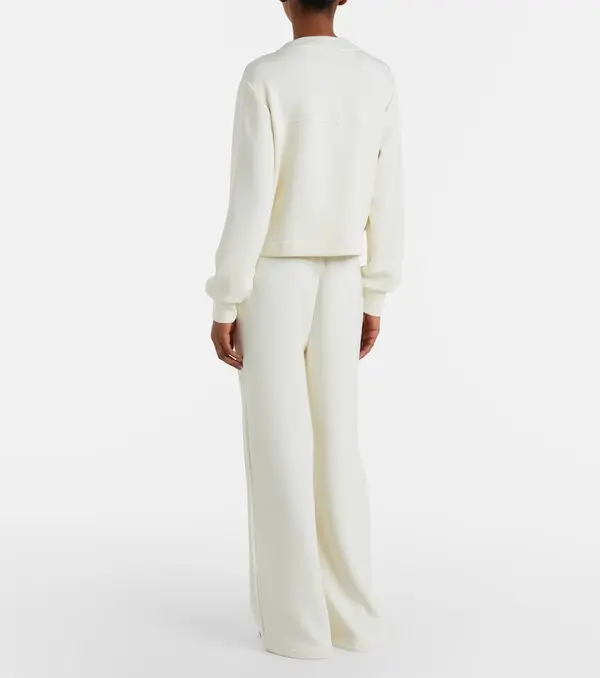 Varley Wide-leg Sweatpants - White