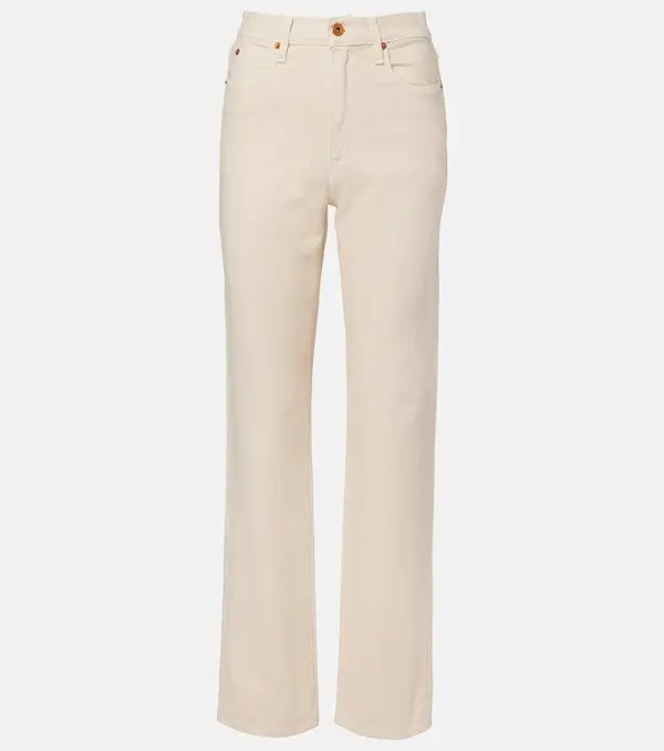 SLVRLAKE London Straight Leg Jeans