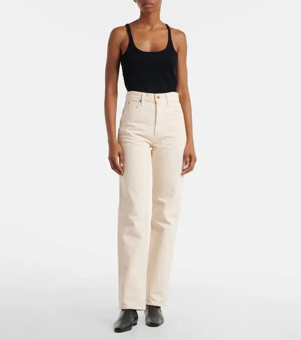 SLVRLAKE London Straight Leg Jeans