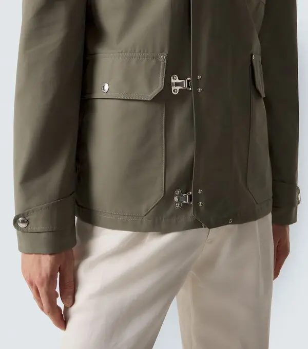 Brunello Cucinelli Cotton-blend Gabardine Field Jacket