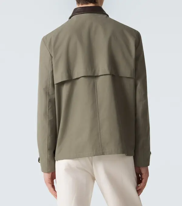 Brunello Cucinelli Cotton-blend Gabardine Field Jacket