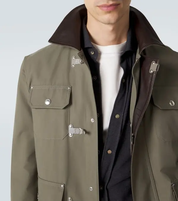 Brunello Cucinelli Cotton-blend Gabardine Field Jacket