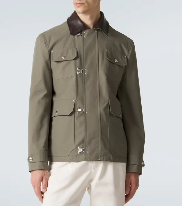 Brunello Cucinelli Cotton-blend Gabardine Field Jacket