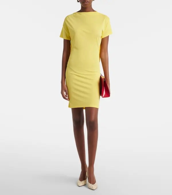Jacquemus Mistral Minidress - Yellow