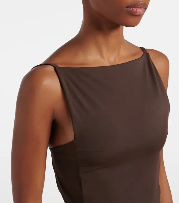 Jacquemus James " Sol E One-piece Swimsuit - Brown