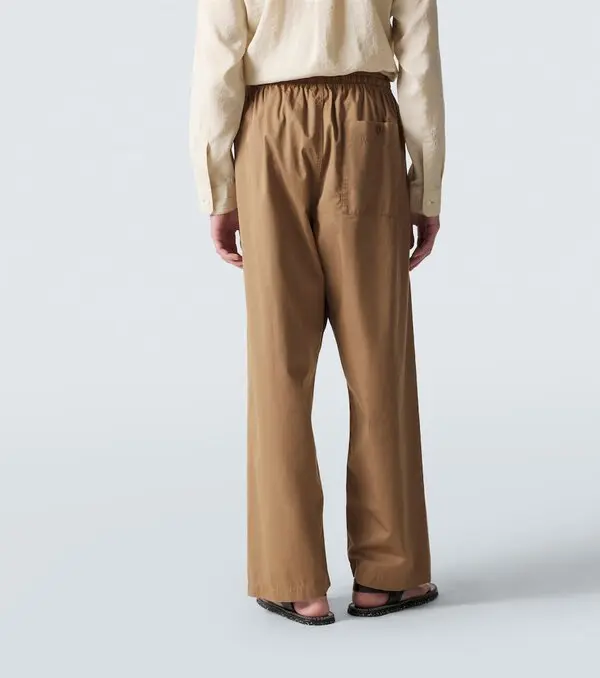 LEMAIRE Cotton Twill Wide-leg Pants