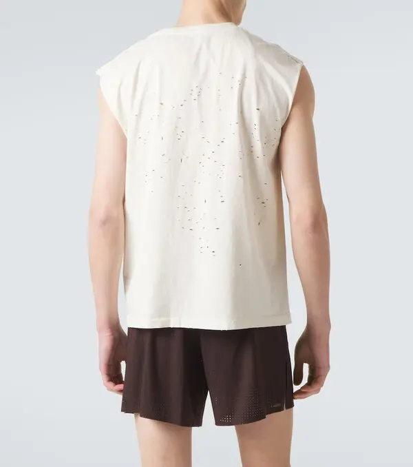 Satisfy Mothtech Cotton Jersey Top - White
