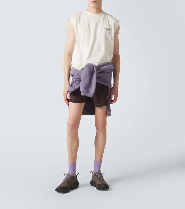 Satisfy Mothtech Cotton Jersey Top - White