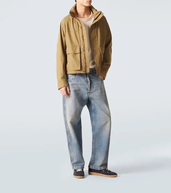 MAISON MARGIELA Replica Suede And Leather Sneakers
