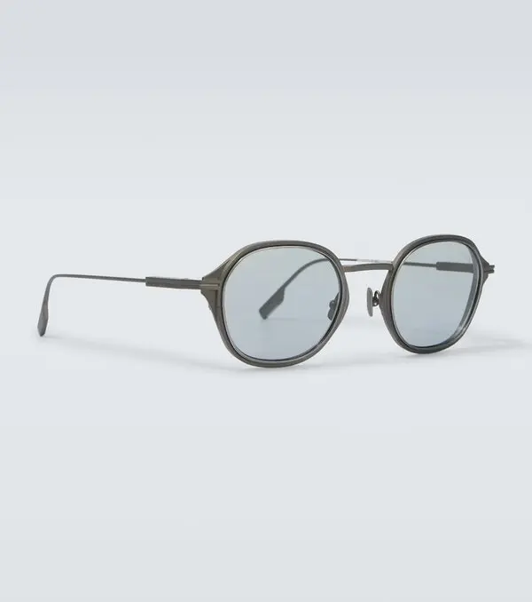 Zegna Round Sunglasses