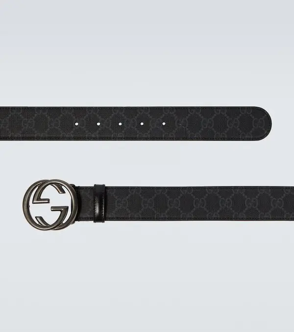 Gucci Interlocking G Reversible Belt