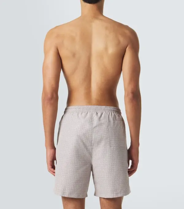 Brunello Cucinelli Logo Swim Trunks