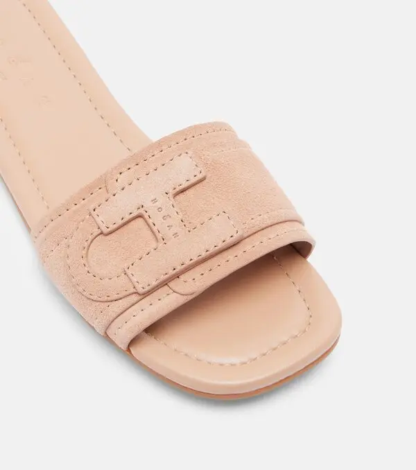 Hogan H685 Suede Slides