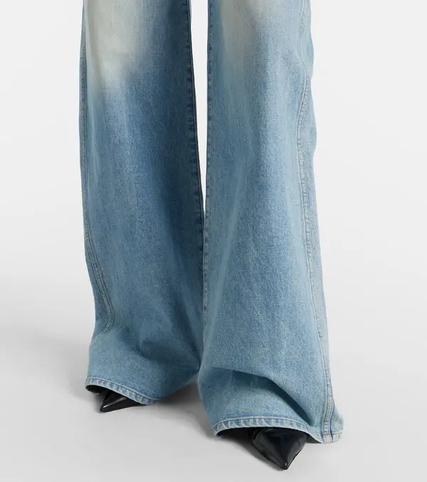 Khaite Delmonico Wide-leg Jeans