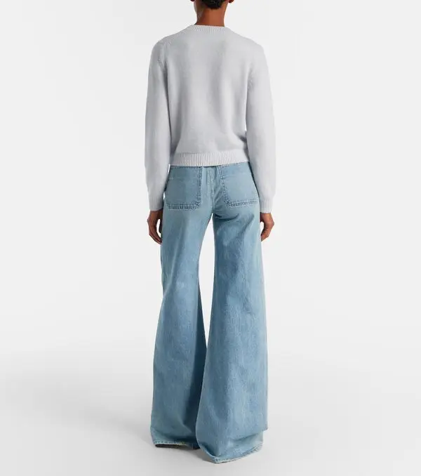 Khaite Delmonico Wide-leg Jeans