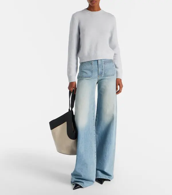 Khaite Delmonico Wide-leg Jeans