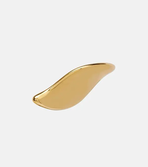 Khaite Leaf Clip-on Earrings - Gold