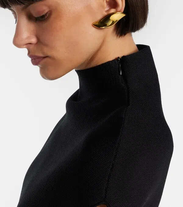 Khaite Leaf Clip-on Earrings - Gold