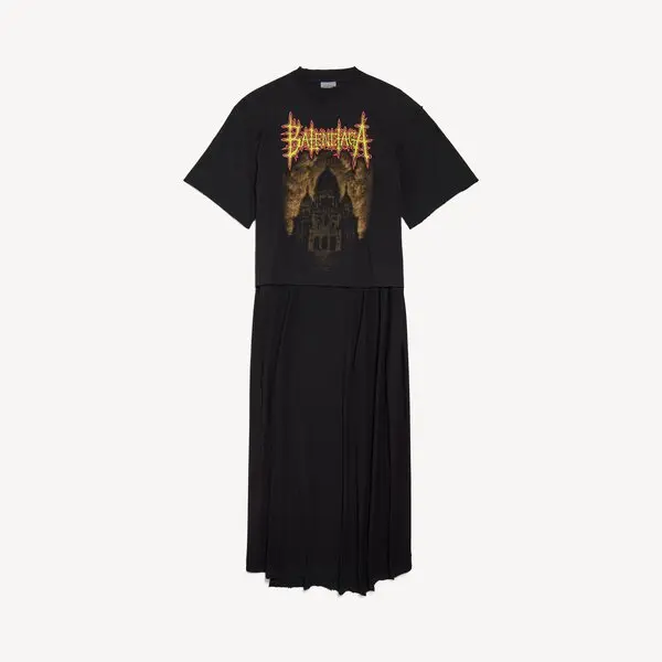 Balenciaga Sacré Caur Train T-shirt - Black