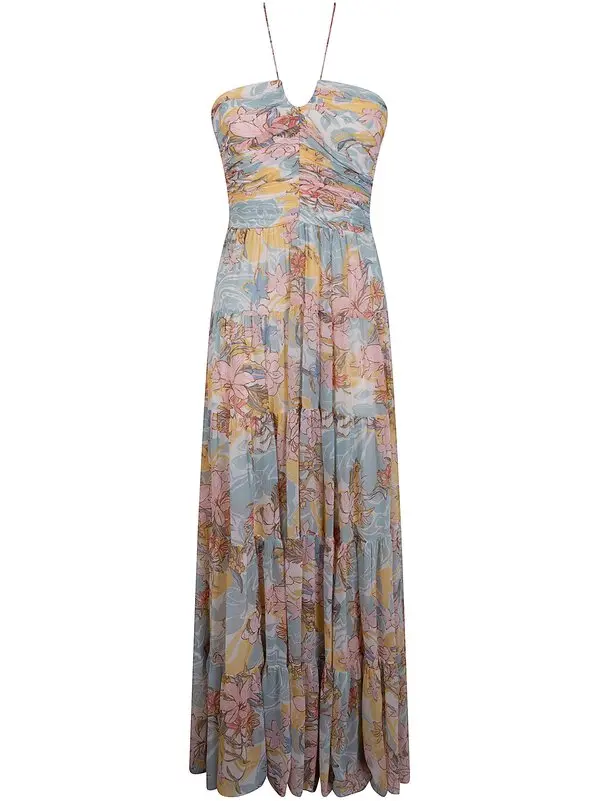Ralph Lauren Woven Long Dress - Beige