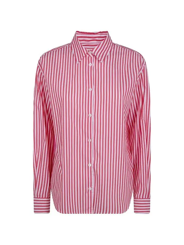 MC2 SAINT BARTH Meith Cotton Shirt - Red