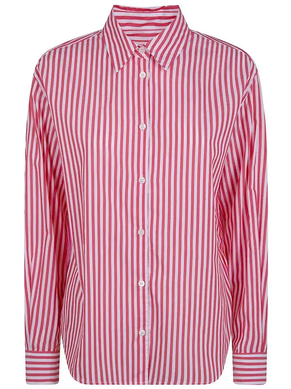 MC2 SAINT BARTH Meith Cotton Shirt - Red