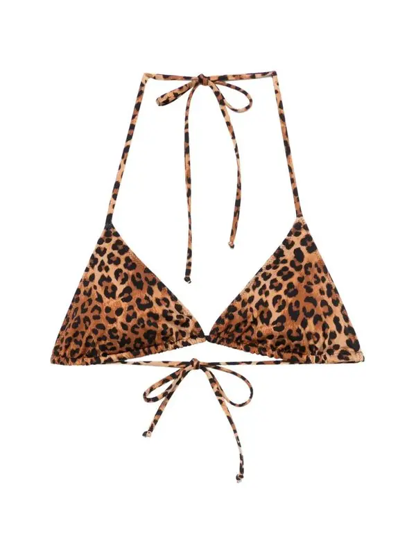 MC2 SAINT BARTH Leah Top Bikini - Brown