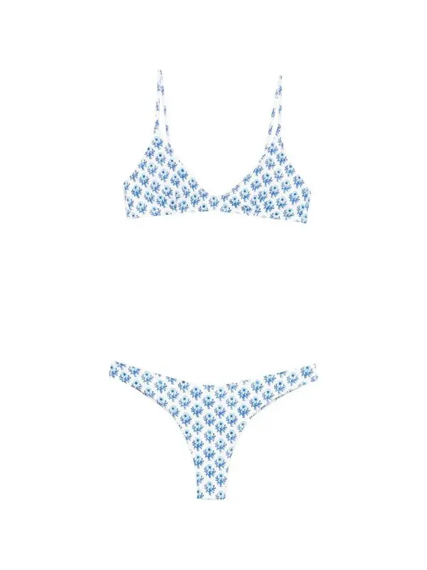 MC2 SAINT BARTH Panamy" Bikini - Blue