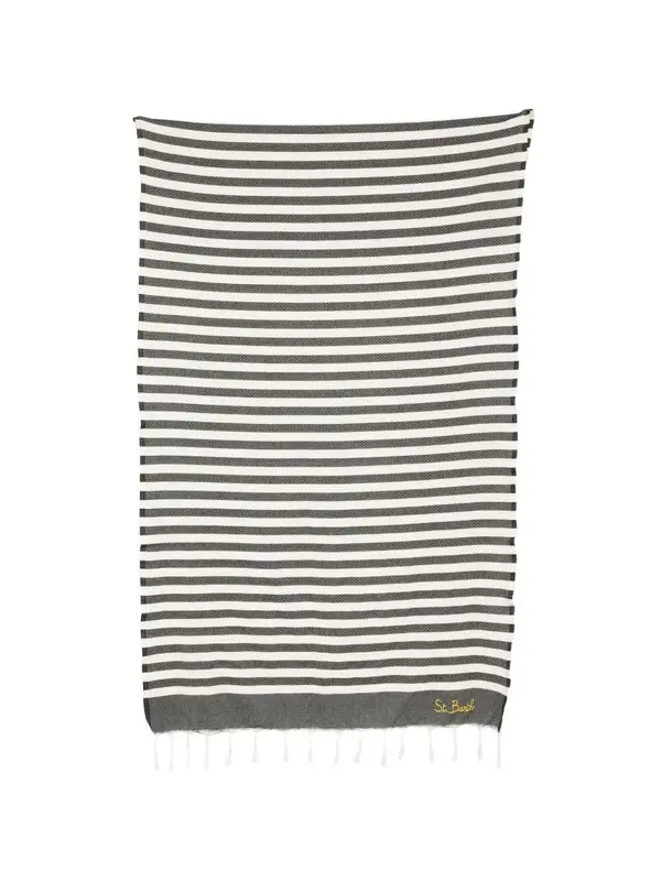 MC2 SAINT BARTH Foutas N Sea Towel - Black