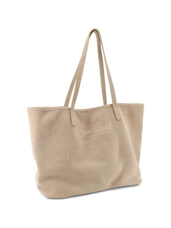 MC2 SAINT BARTH City Suede Bag - Beige