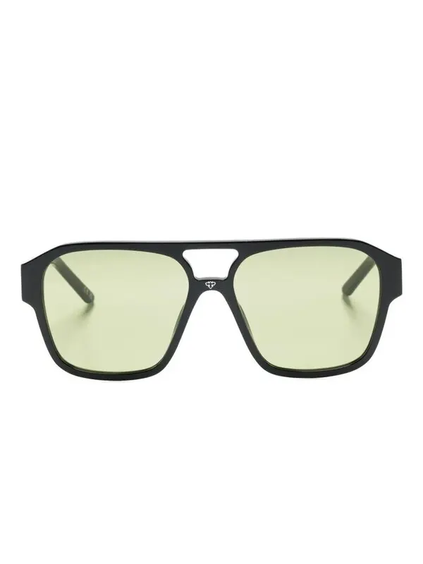 FACE.HIDE Face. Hide Doppioponte Sunglasses - Black