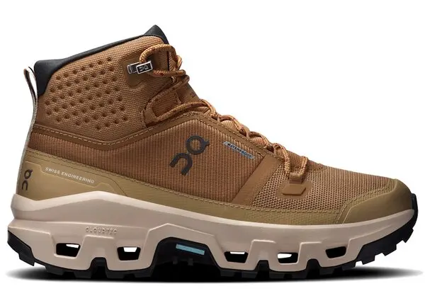 On Running Cloudrock Mid Waterproof - Sphinx/sand