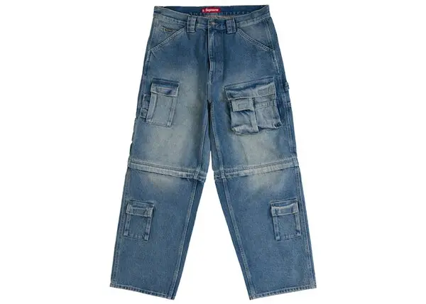 Supreme Zip-off Utility Pant - Denim