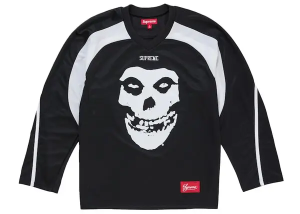 Supreme The Misfits Hockey Jersey - Black