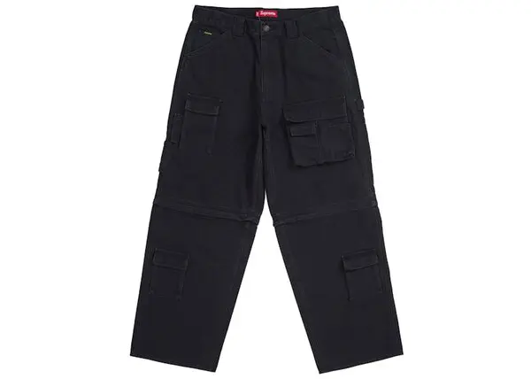 Supreme Zip-off Utility Pant - Black