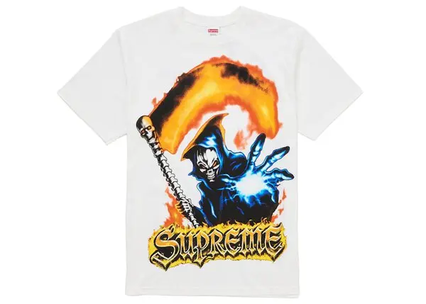Supreme Grim Reaper Tee Shirt - White