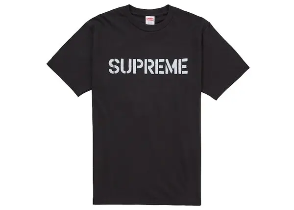 Supreme Hard Tee Shirt - Black