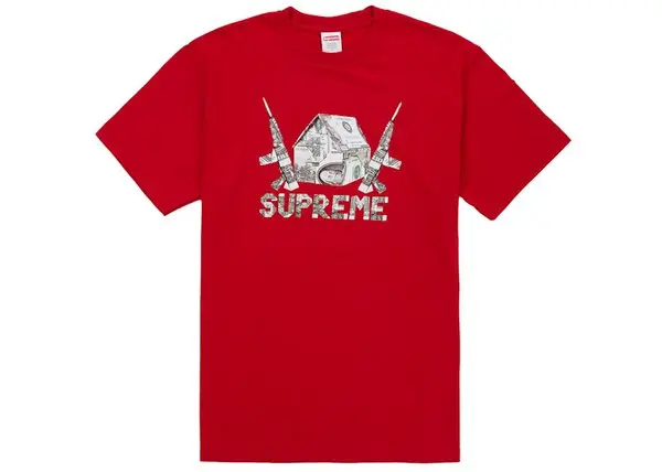 Supreme Origami Tee Shirt - Red