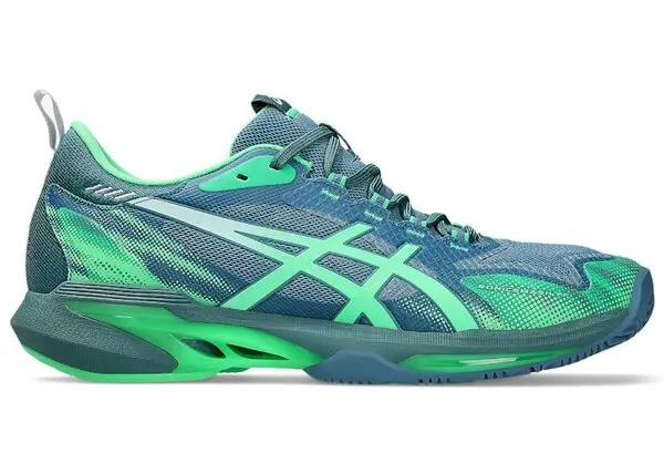 Asics Athletic Sneakers - Saba Blue/vital Green