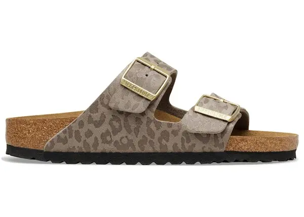 BIRKENSTOCK Arizona Synthetics - Leopard Grey Taupe