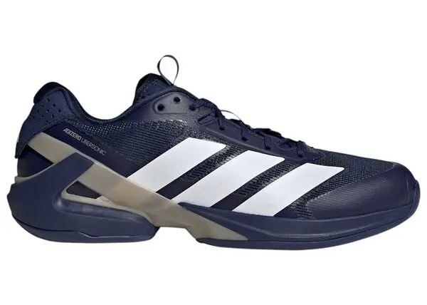 Adidas Adizero Ubersonic 5 Sneakers - Dark Blue/cloud White/cyber Metallic