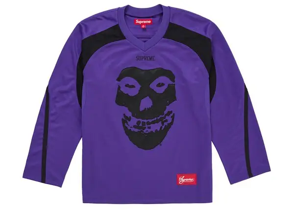 Supreme The Misfits Hockey Jersey - Purple