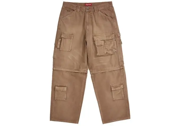Supreme Zip-off Utility Pant - Brown