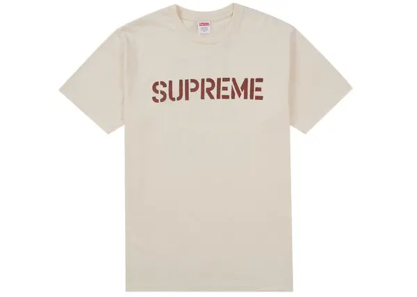 Supreme Hard Tee Shirt - Natural