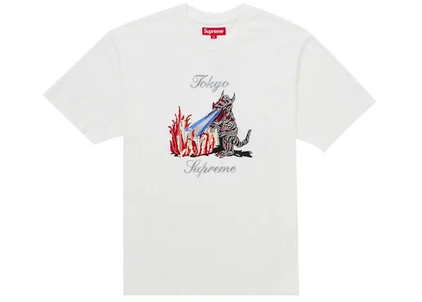 Supreme Monster Short Sleeve Top - White