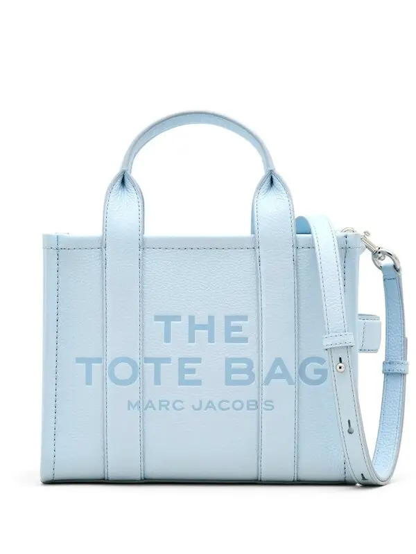 Marc Jacobs The Small Leather Tote Bag - Cloud Blue