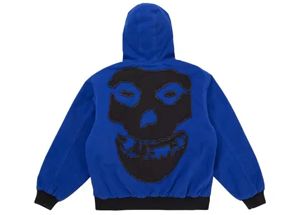 Supreme The Misfits Hooded Work Jacket - Royal