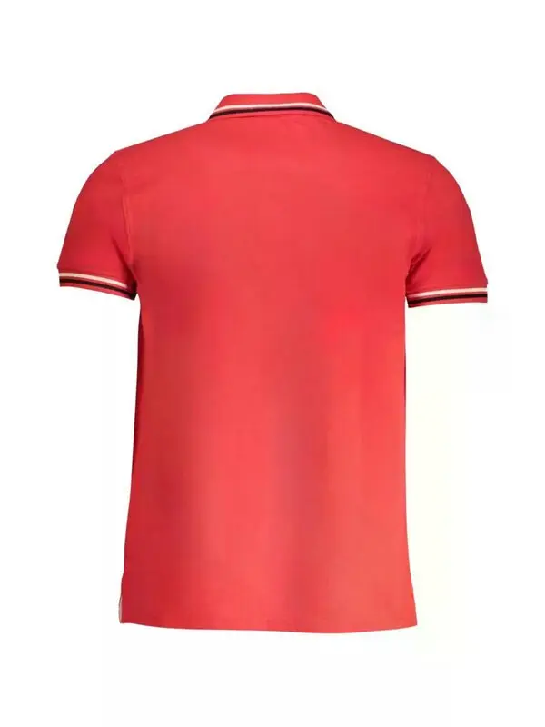 Roberto Cavalli Tipping-detail Cotton Polo Shirt