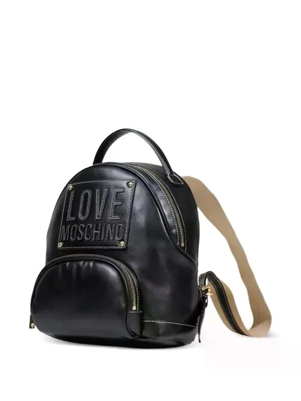 Moschino Logo-patch Backpack