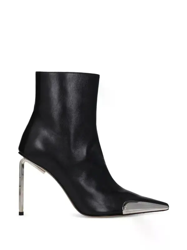Off-White Jitney Metal-heel Ankle Boots